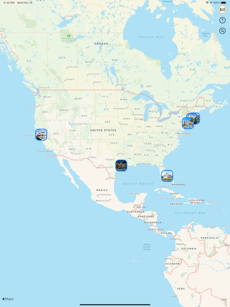 SwiftUI Map by cbluford | CodeCanyon